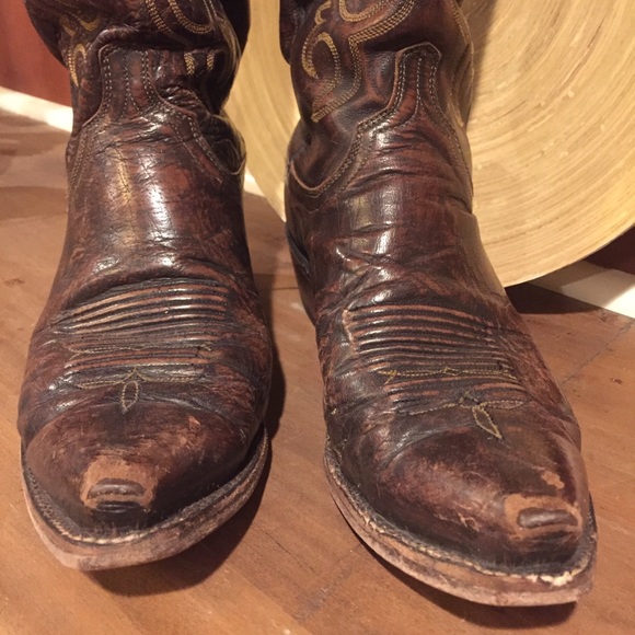 Lucchese | Shoes | Vintage Authentic Lucchese Cowboy Boots | Poshmark